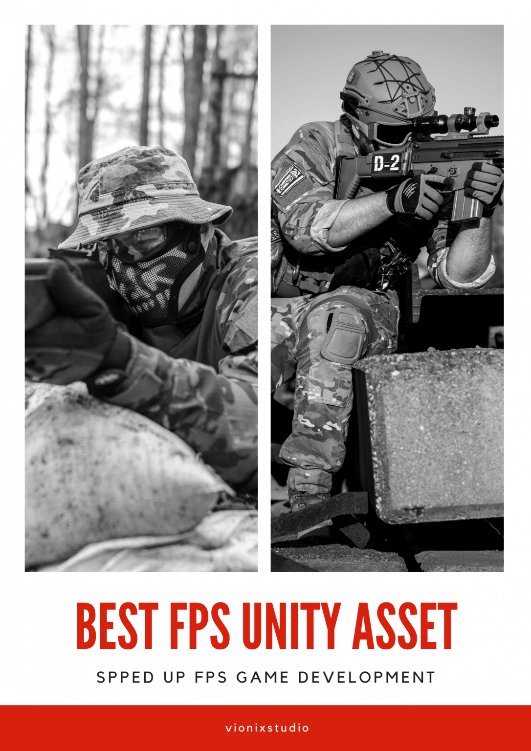 Best Unity FPS assets - VionixStudio