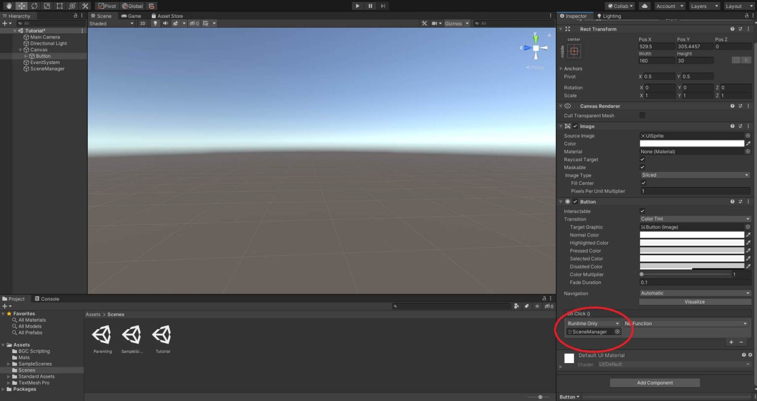 How to load a scene using Unity Scene Manager - VionixStudio