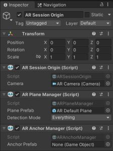 Using AR anchors in Unity AR foundation - VionixStudio