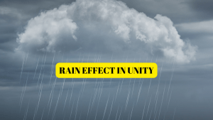 Creating Rain using Particle System in Unity - VionixStudio