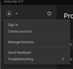 How to sign in into Unity Hub - VionixStudio